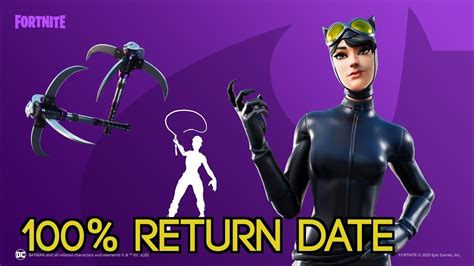 When Is The Catwoman Skin Coming Back To Fortnite The Tube