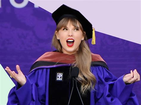 Taylor Alison Swift I Don T Know Academic Dress Ceremony Celebrities Pins Music Fashion