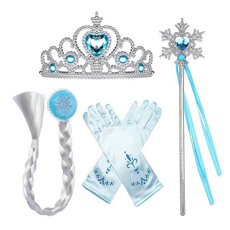 Xyyea Frozen Princess Elsa Blue Short Sleeved Dress Xyyea