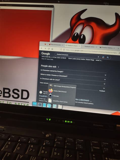 Finally Got That Thinkpad Running Graphical Freebsd Rfreebsd