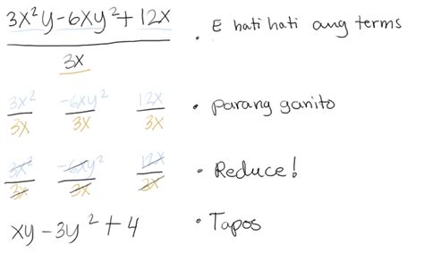 Kolokyal Math Algebraic Expression Division