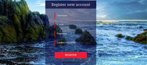 How To Create Beautiful Responsive Registration Form Using Html