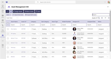 Best Sharepoint Enterprise Asset Management Software Ms365 Smart