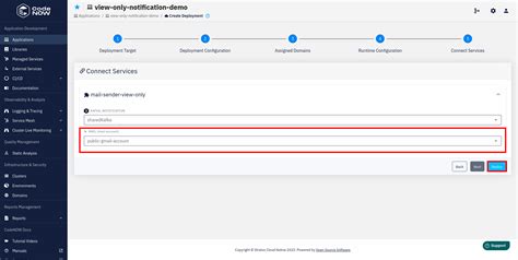 Using External Services In Demo Notification App Codenow Documentation