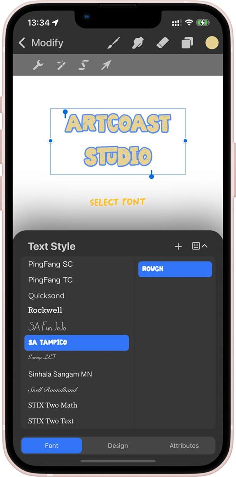 Installing Fonts From Fonts Brushes App To Procreate Pocket Step By Step Guide