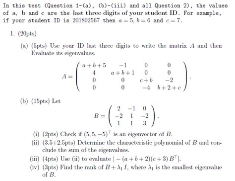 solved use the last three digits of id as a 4 b 5 c 8