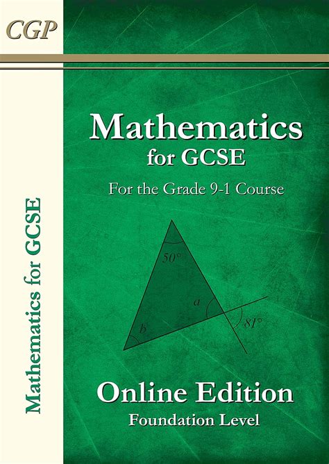 New Maths For Gcse Textbook Online Edition With Answers Foundation For The Grade