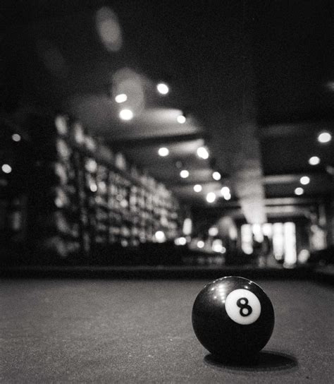 Download Monochrome Eight Ball Pool Table Wallpaper