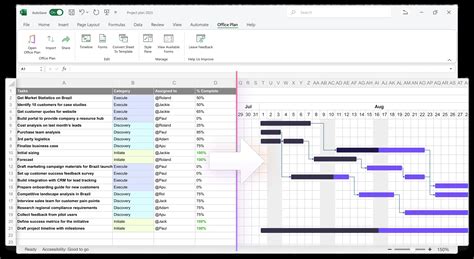 Microsoft Excel Planning Templates