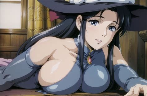 Rule 34 Ai Generated Black Hair Blue Dress Blue Eyes Breasts Clothing