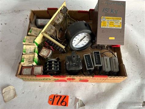 Power Supply Industrial Counters Solenoid Valves Meagher Auctioneers