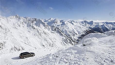 奔驰 汽车 雪山图片设计元素素材免费下载 图片编号 3343264 六图网