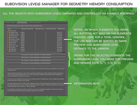 Scene Optimizer Daz 3d