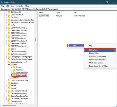 How To Add Create Restore Point Context Menu In Windows 11 Techcult
