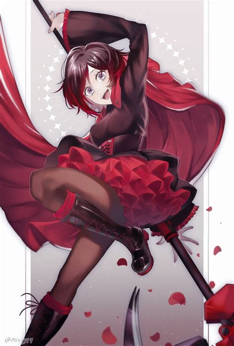 Ruby Rose Rwby Drawn By Miviy19 Danbooru