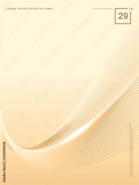 추상 라인 브로슈어 배경 Stock Vector Adobe Stock