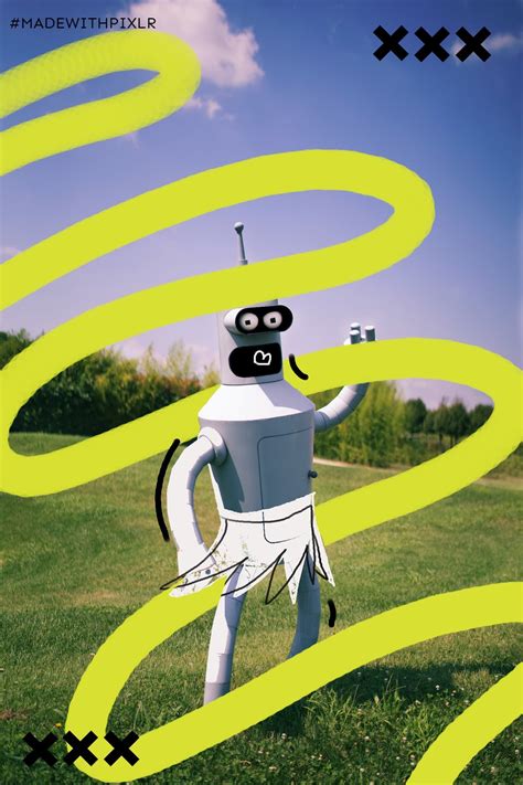 Dancing Robot R Pixlr