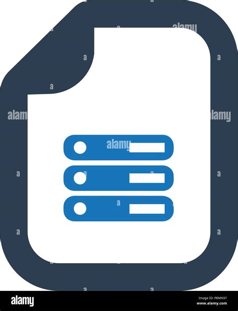 Database Document Server Information Icon Stock Vector Image And Art
