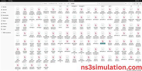 Importing Wifi Phyh Ns3 Projects Importing Wifi Phyh Ns3 Projects