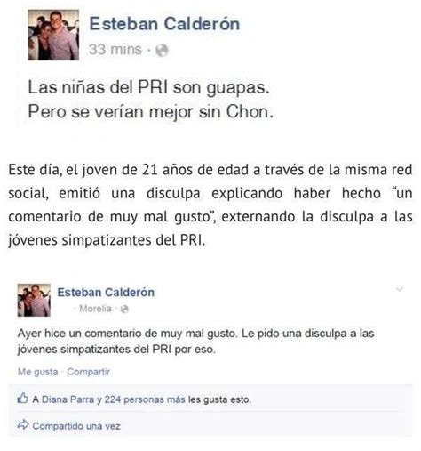 Niñas Del Pri Se Verían Mejor Sin Chon Sobrino De Felipe Calderón Regeneraciónmx