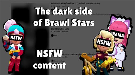 The Other Side Of Brawl Stars Nsfw Content Youtube