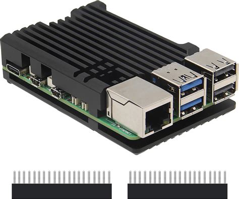 Amazon Geekworm Aluminum Passive Cooling Armor Heatsink Case For Raspberry Pi Computer