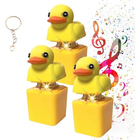 Duckys Quacking Fidget Toy Quacking Duck Fidget Toy Keychain Quakeys