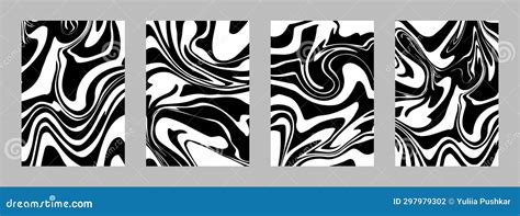 Distorted Abstract Geometric Shape Elements Deformation Distortion Warp Tweak Effect On