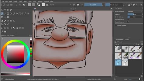 Basic Shading And Blending In Krita Youtube