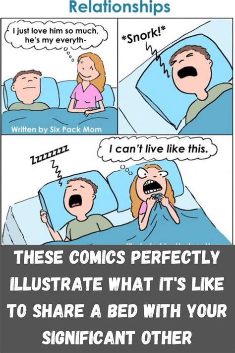 These Comics Perfectly Illustrate What It S Like To Share A Bed With