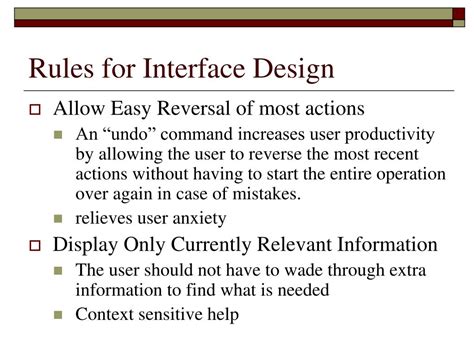 Ppt User Interface Design Principles And Usability Testing Powerpoint