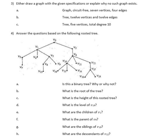 Solved 3 Either Draw A Graph With The Given Specifications