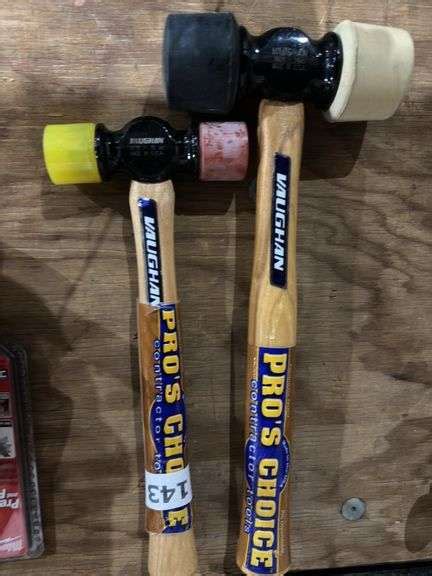 2 Vaughan Mallet Hammers Curran Miller Auction And Realty Inc