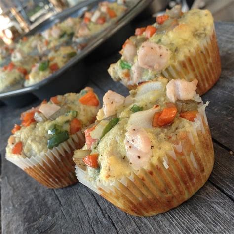 ბოსტნეულის კექსები ქათმის ხორცით Gemrielia Ge