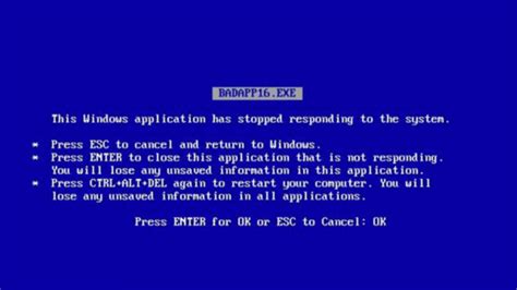 Microsoft Windows Dos Error Screens Audiovisual Identity Database