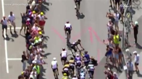 Idiotic Spectator Causes Huge Crash At Tour De France News Au