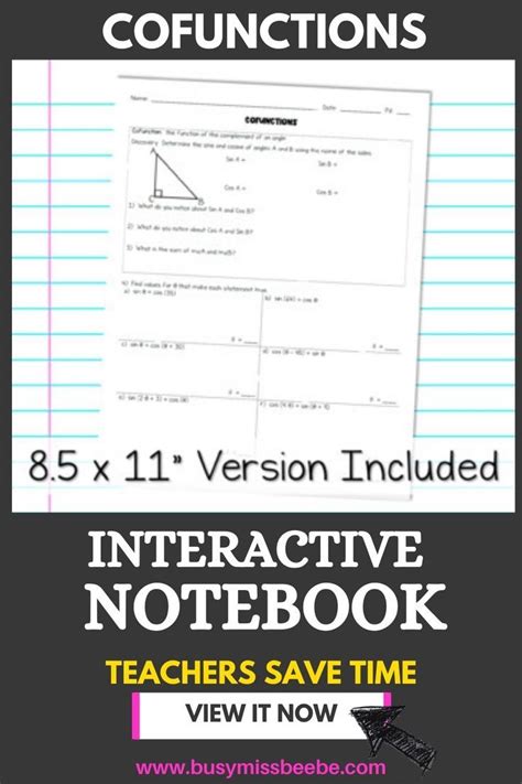 Transformations Unit Geometry Interactive Notebook Artofit