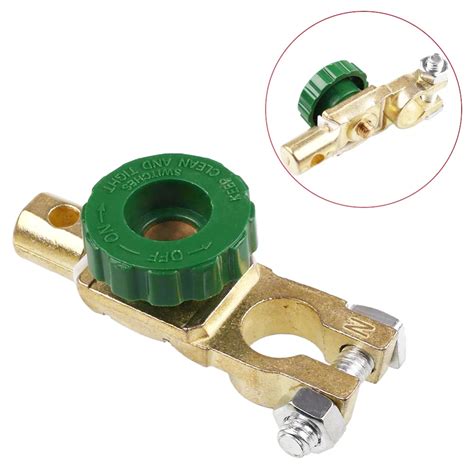 스크류 클립 대량 스위치 포함 와이어 터미널 배터리 터미널이있는 범용 배터리 터미널배터리 케이블 And 코넥터 Aliexpress