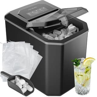 Homelabs Countertop Ice Maker 2 Ice Sizes 26 Lbsday Self Cleaning