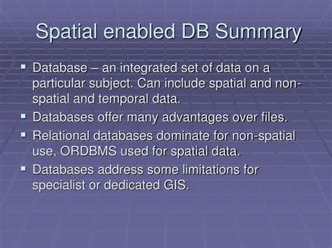 ppt spatial databases powerpoint presentation free download id 412105