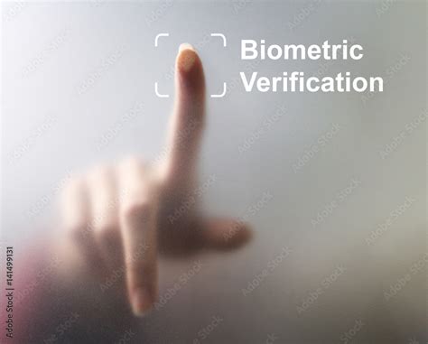 Unlocking Devices With Fingerprint Scan Using Biometrics Security Stock