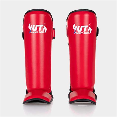 Yuth Signature Red Shin Guards ‹ Fight Supplies Uk