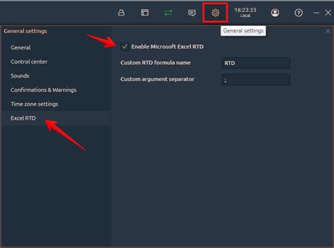 Excel And Rtd Function Optimusflow