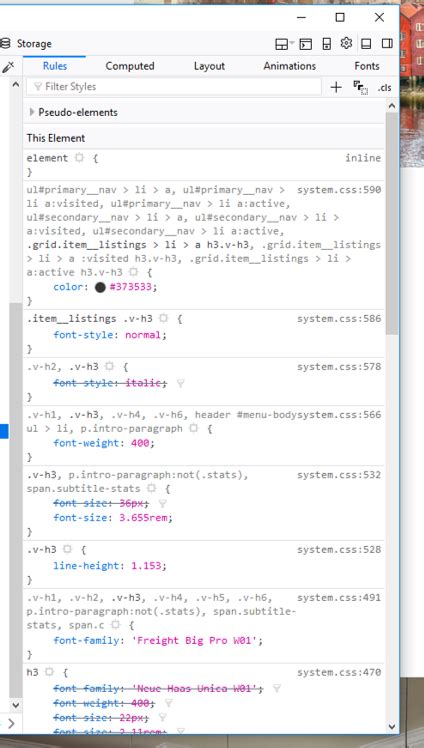 Css Ahover H3 Color Styling Not Working Stack Overflow