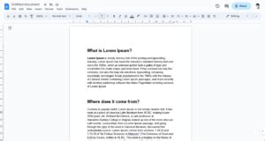 Google Docs Words Going Off Page FIX