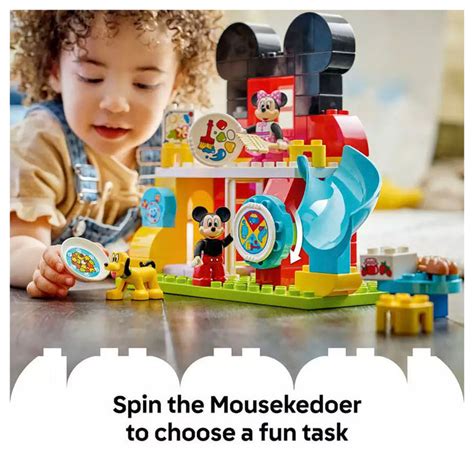 Lego Duplo Disney Mickey Mouse Clubhouse With Minnie And Pluto Building