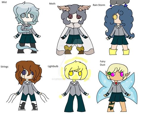 Mha Adoptables Closed By Befriendsharks On Deviantart