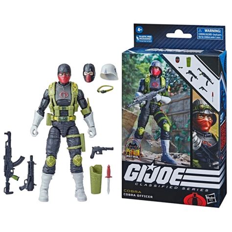 Python Patrol Cobra Officer 6 Inch Scale Gi Joe Classified Series