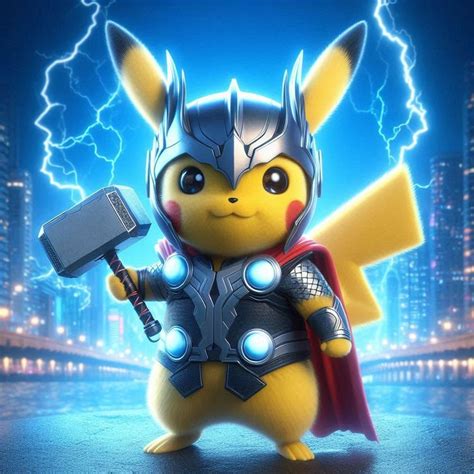 Pikachu X Thor