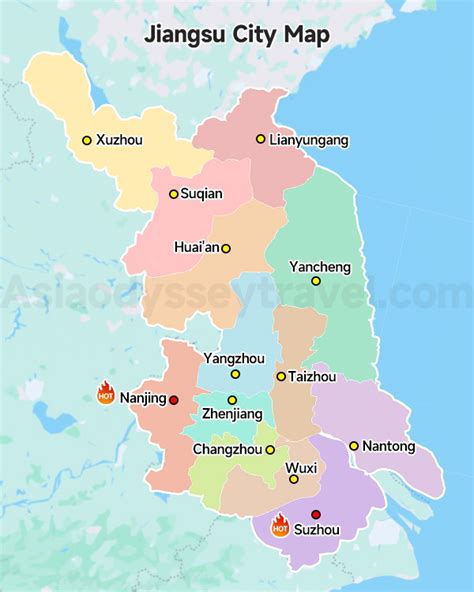 9 Maps Of Jiangsu China 2026 Jiangsu City Map And Travel Guide